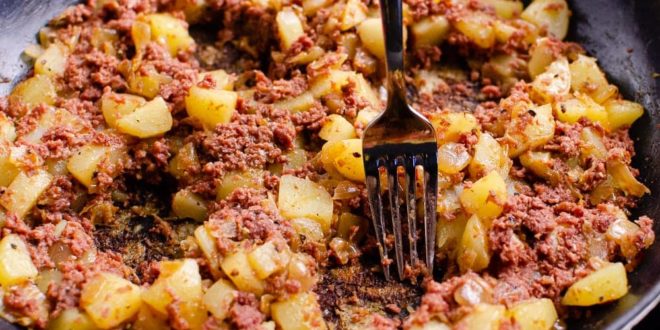 Recette Au Corned Beef Le Super Stoemp Grand Mère